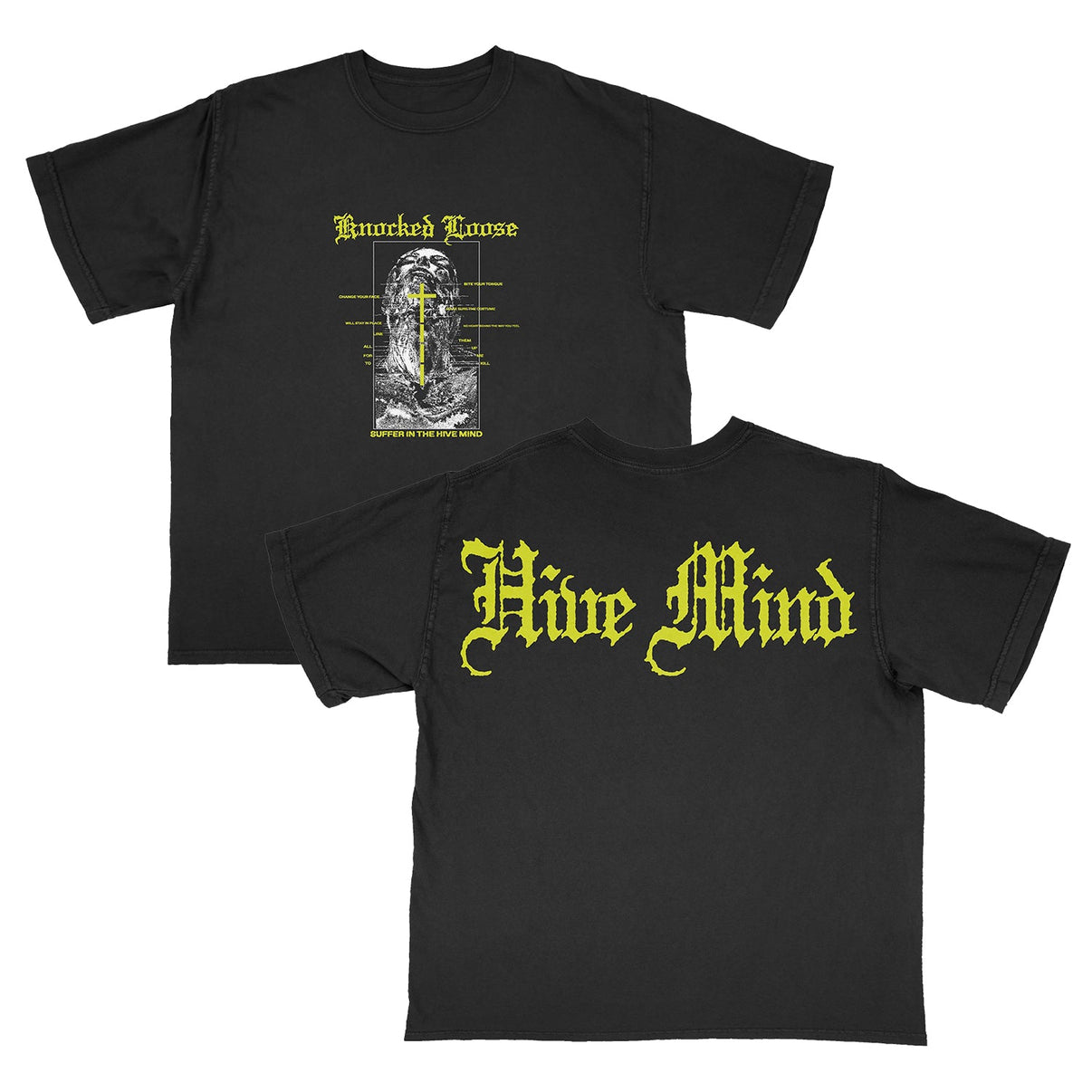 Hive Mind - Black T-Shirt – Knocked Loose